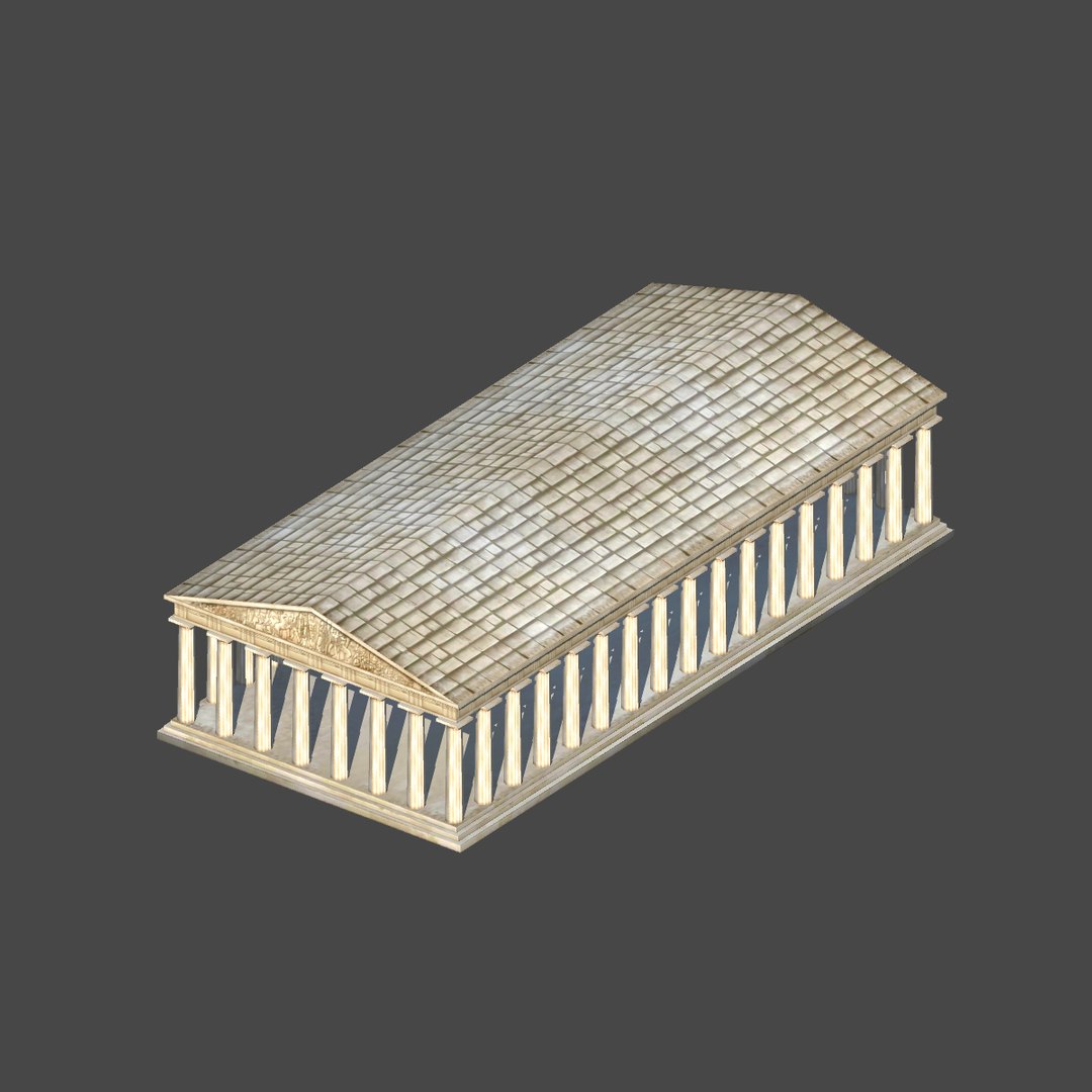 Parthenon 3D Model - TurboSquid 1310891