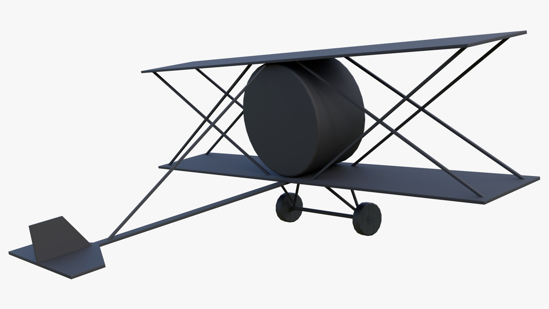 Alarm Clock PLane 3D Model - TurboSquid 1743295