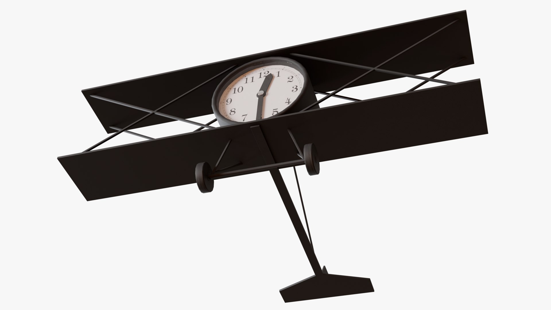 Alarm Clock PLane 3D Model - TurboSquid 1743295