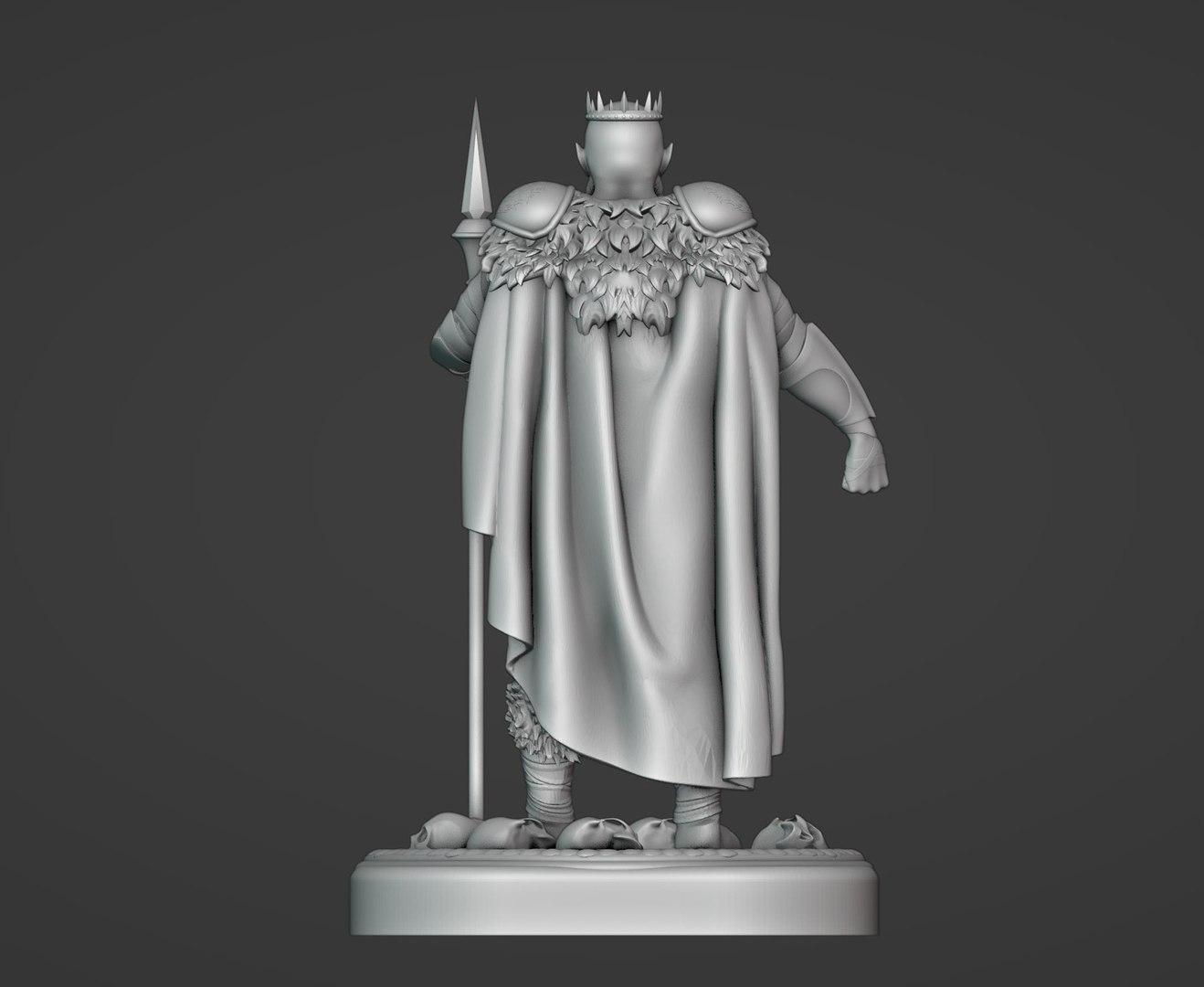 Crowned Conqueror 3D Model - TurboSquid 2096931