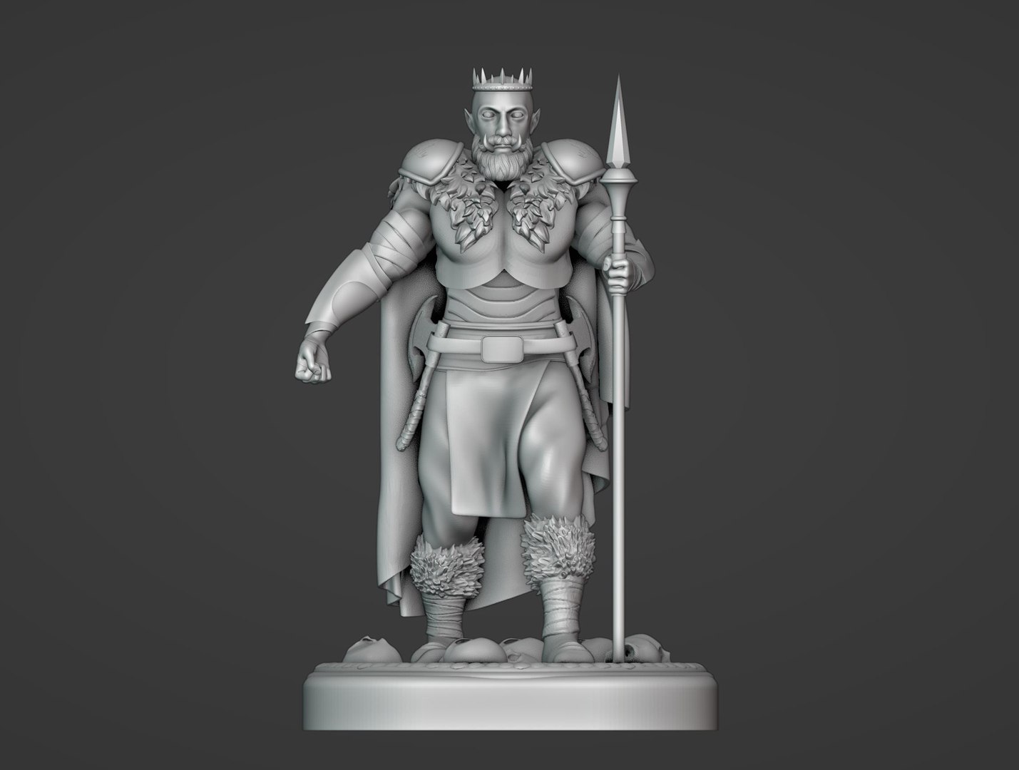 Crowned Conqueror 3D Model - TurboSquid 2096931