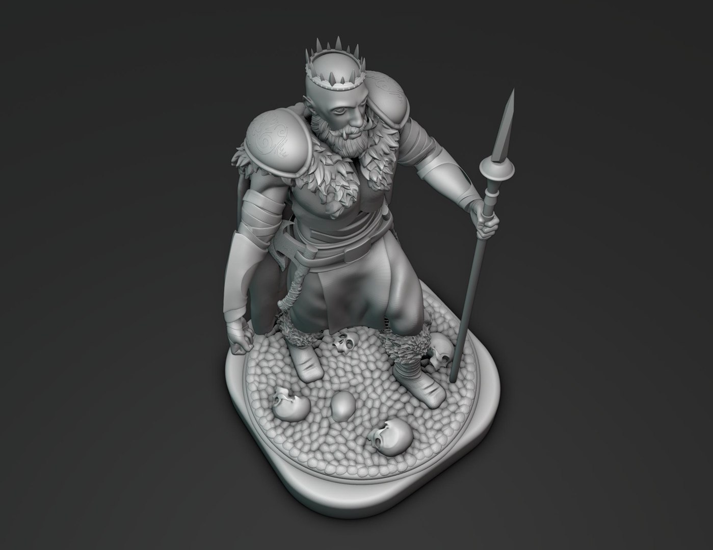 Crowned Conqueror 3D Model - TurboSquid 2096931