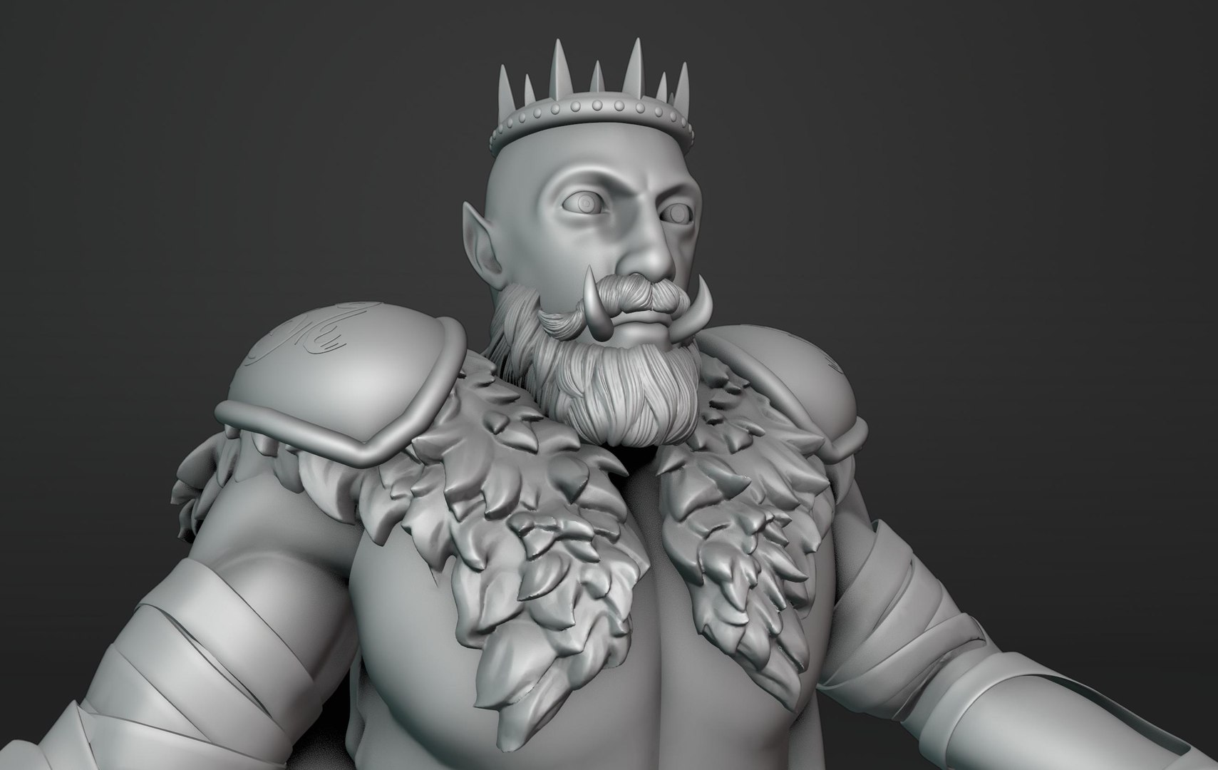 Crowned Conqueror 3D Model - TurboSquid 2096931
