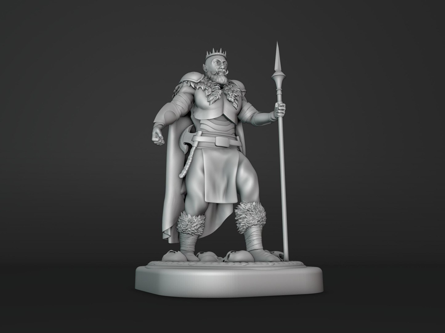 Crowned Conqueror 3D Model - TurboSquid 2096931