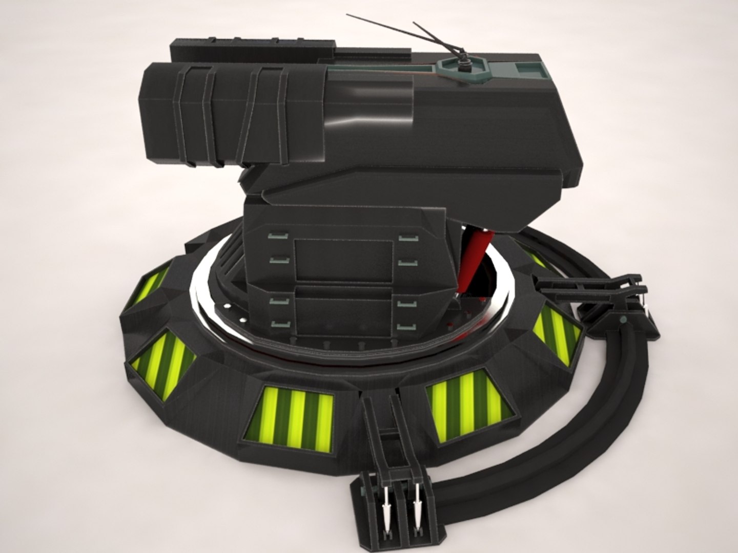 3d Tank Turret