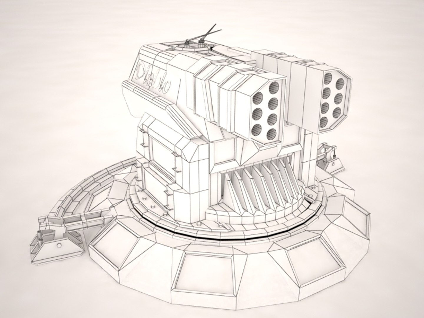 3d Tank Turret