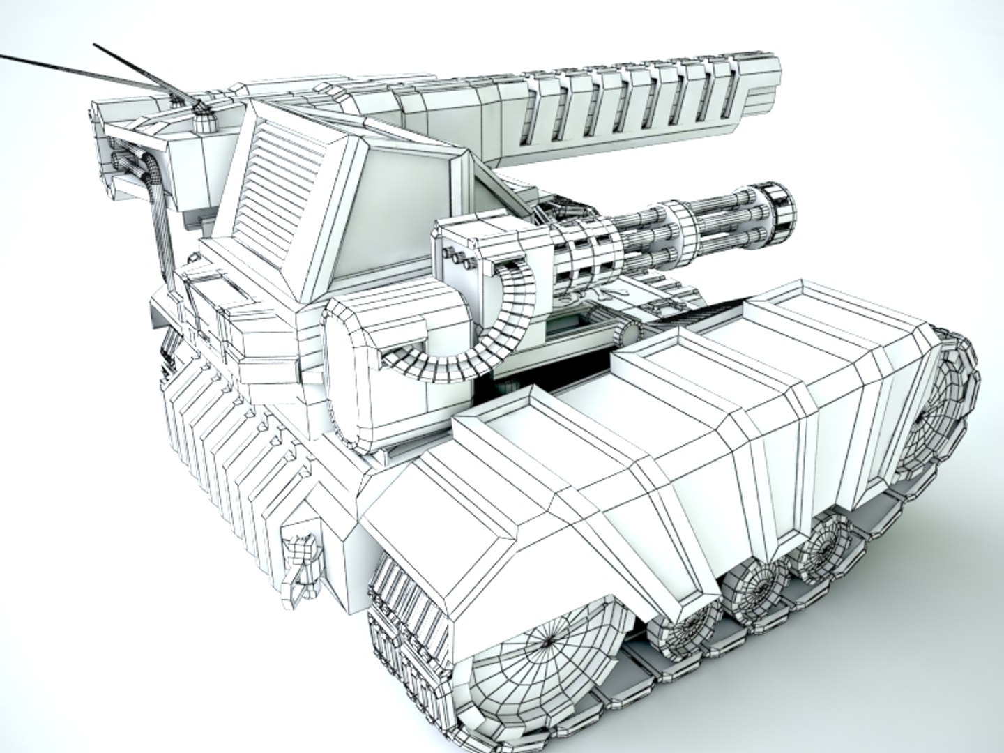 3d Tank Turret