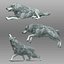 3ds Max Timber Wolf Animations