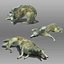 3ds Max Timber Wolf Animations