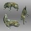 3ds Max Timber Wolf Animations