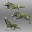 3ds Max Timber Wolf Animations