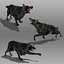 3ds Max Timber Wolf Animations