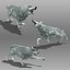 3ds Max Timber Wolf Animations