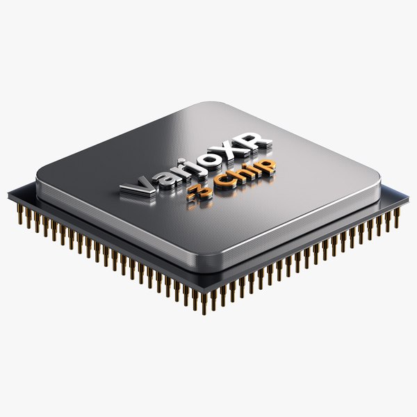 modelo 3d Modelo de chip de transmisión de estructura de chip de CPU de ...