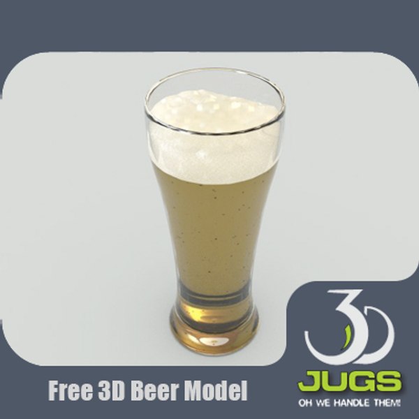 Free Beer Glass 3D Models for Download | TurboSquid