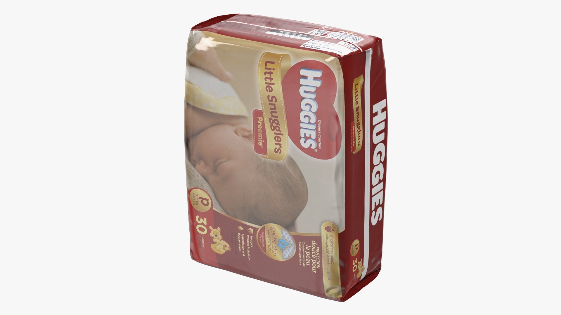 3D Huggies Little Snugglers Package - TurboSquid 2162303