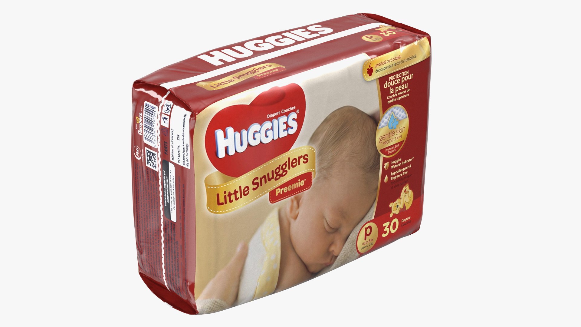 3D Huggies Little Snugglers Package - TurboSquid 2162303