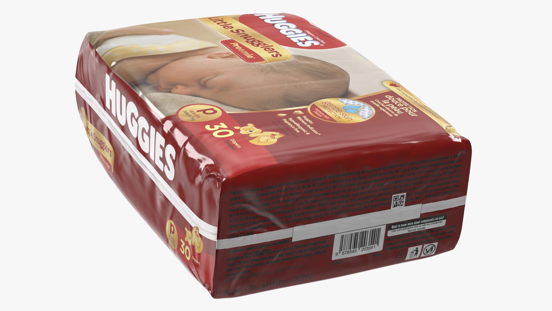 3D Huggies Little Snugglers Package - TurboSquid 2162303