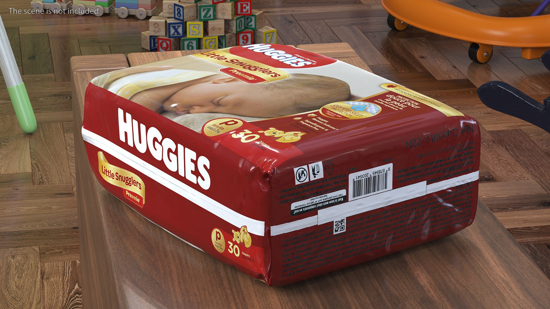 3D Huggies Little Snugglers Package - TurboSquid 2162303