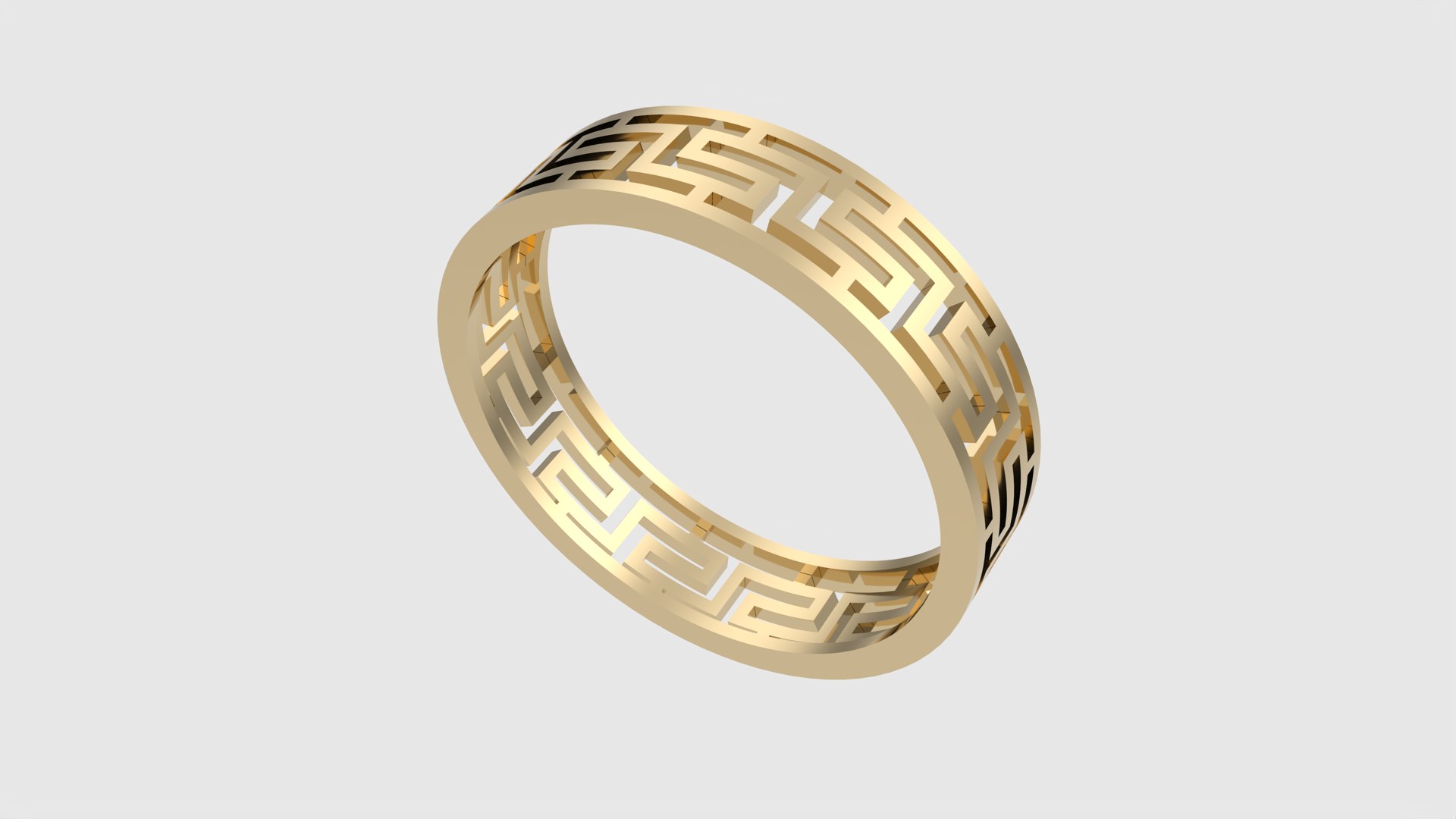 Intricate Maze Pattern Ring JDBCo 3D Model - TurboSquid 2344495