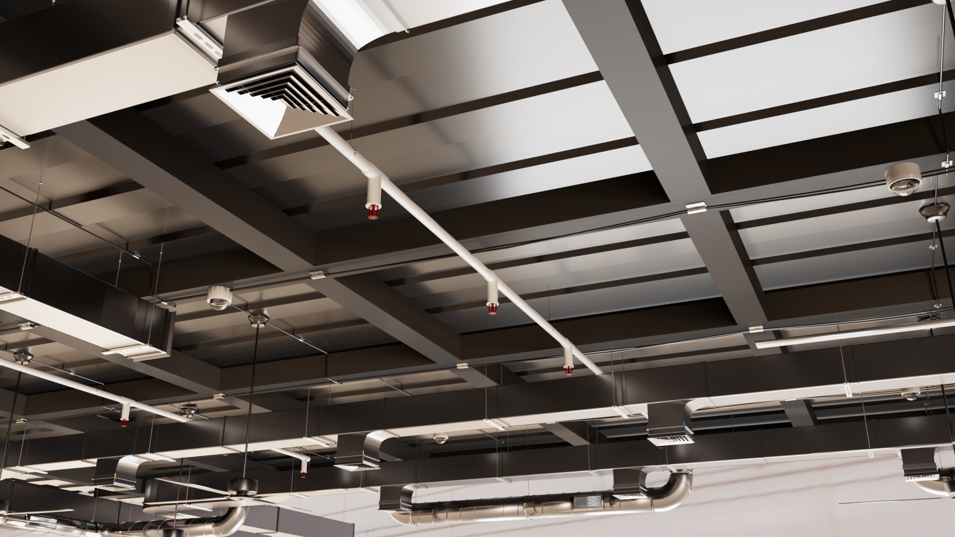 3D Model Pipe Ceiling - TurboSquid 2237891