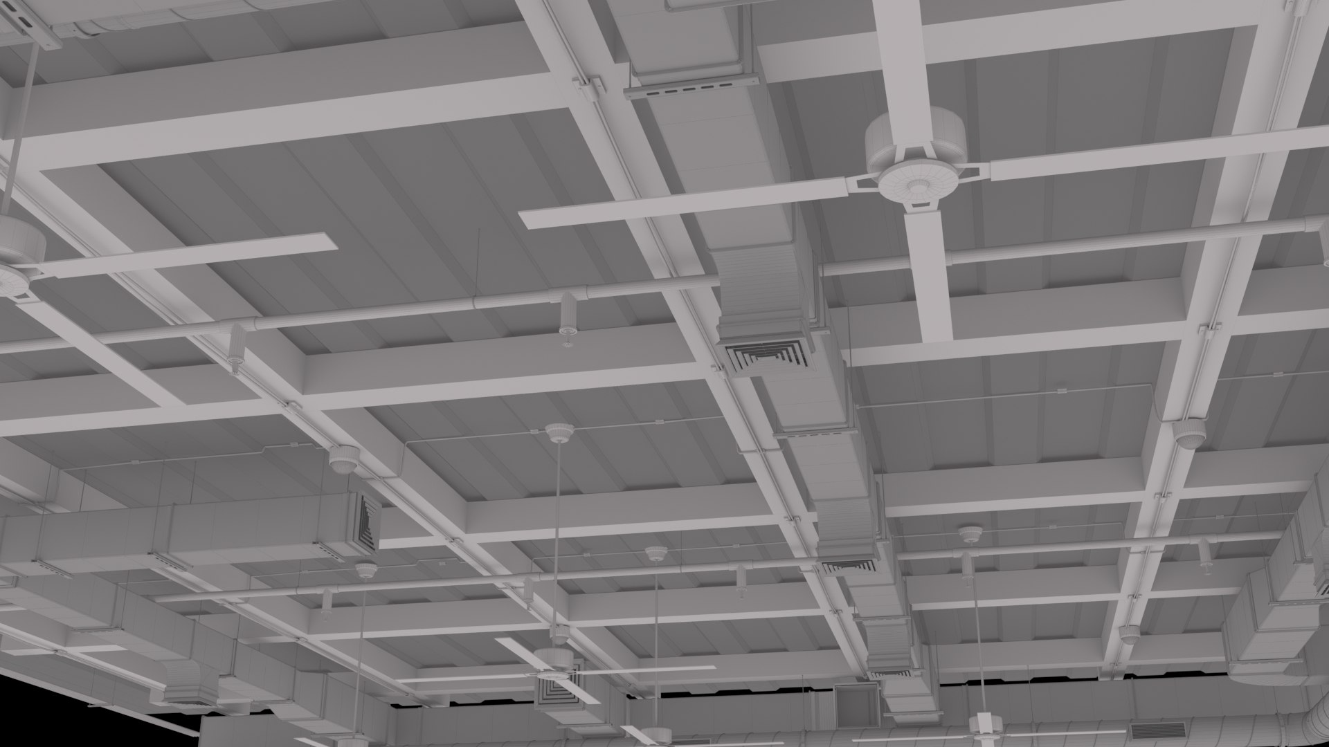 3D Model Pipe Ceiling - TurboSquid 2237891