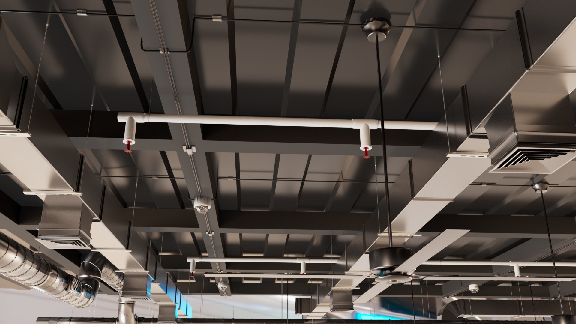 3D Model Pipe Ceiling - TurboSquid 2237891