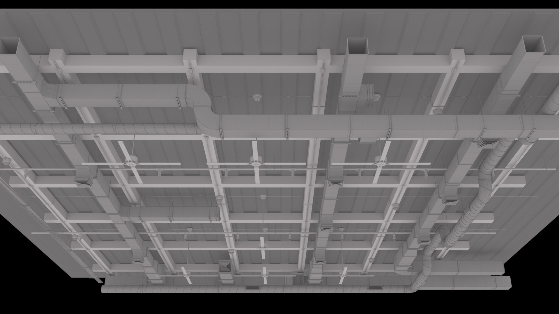 3D Model Pipe Ceiling - TurboSquid 2237891