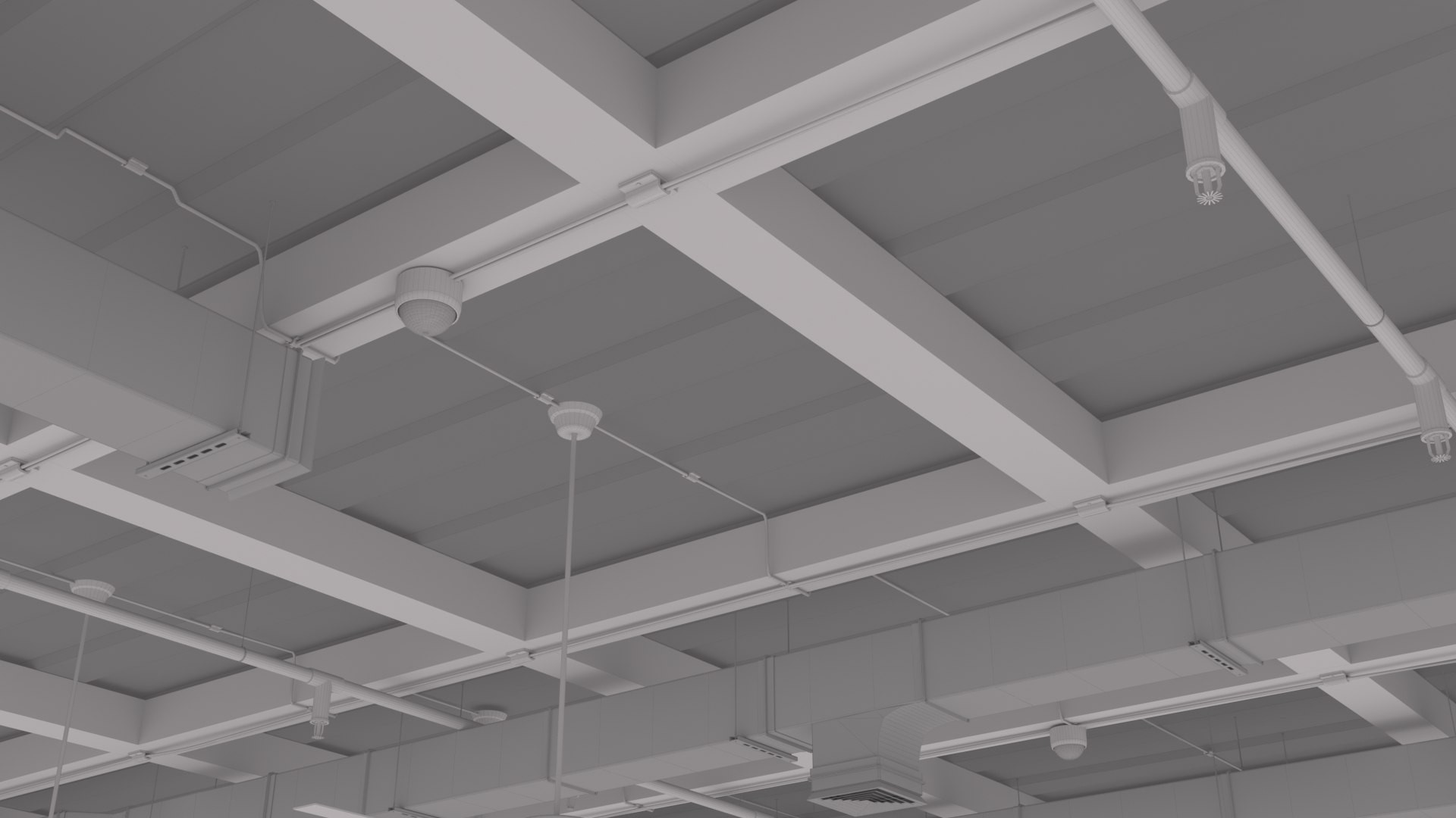 3D Model Pipe Ceiling - TurboSquid 2237891