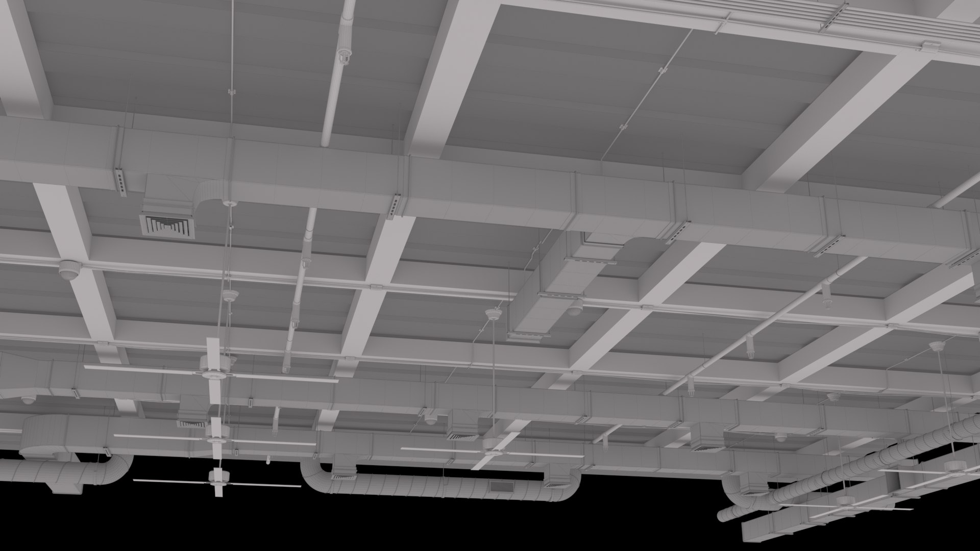 3D Model Pipe Ceiling - TurboSquid 2237891