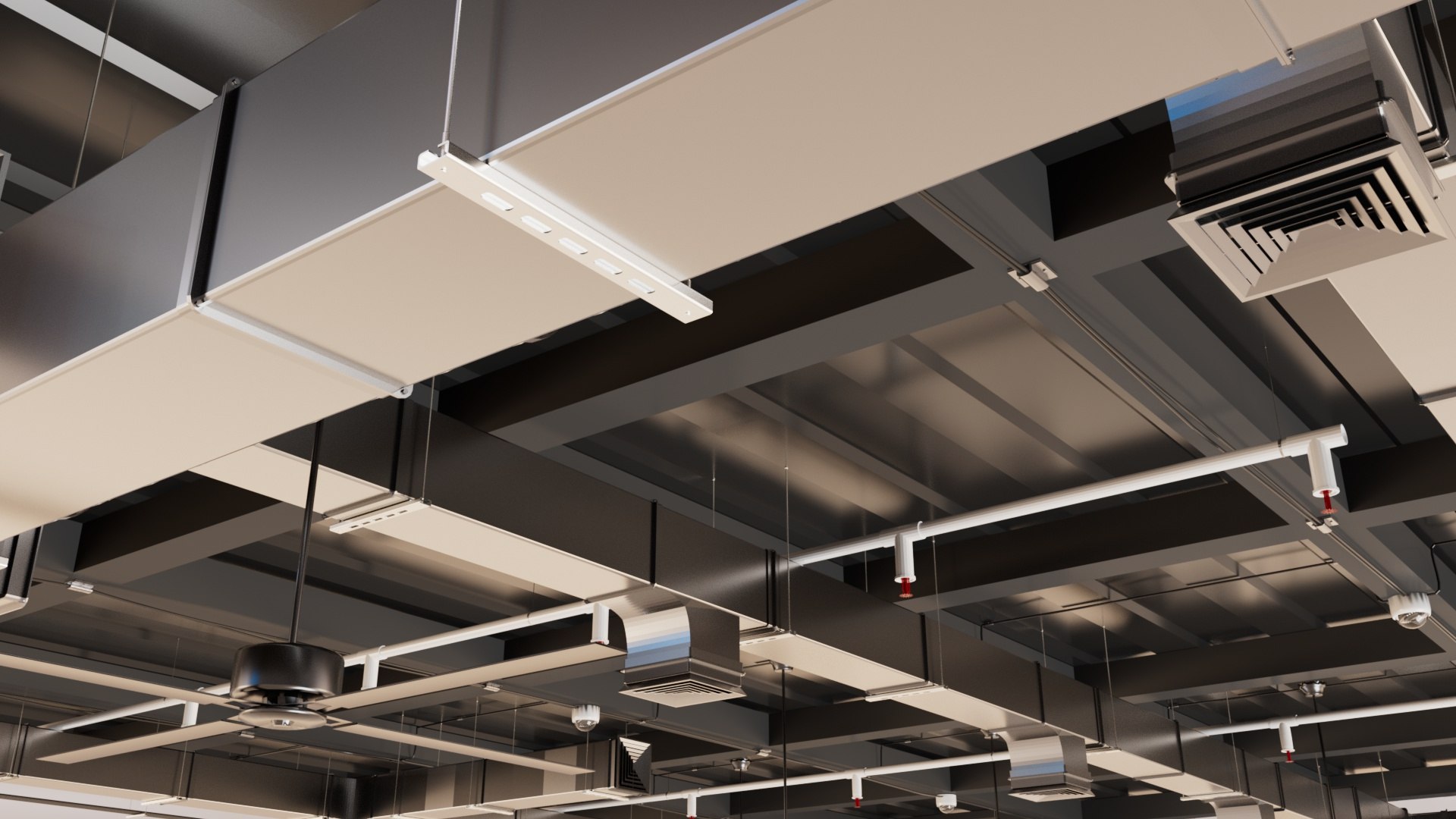 3D Model Pipe Ceiling - TurboSquid 2237891