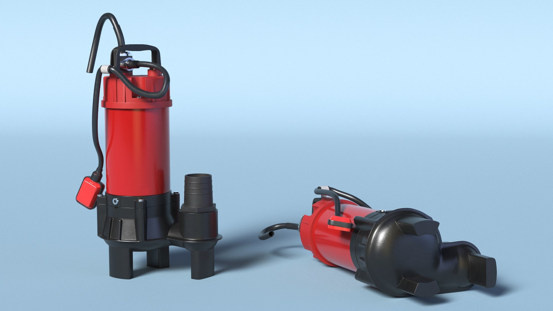 3D Model Effluent Sump Pump - TurboSquid 2415917