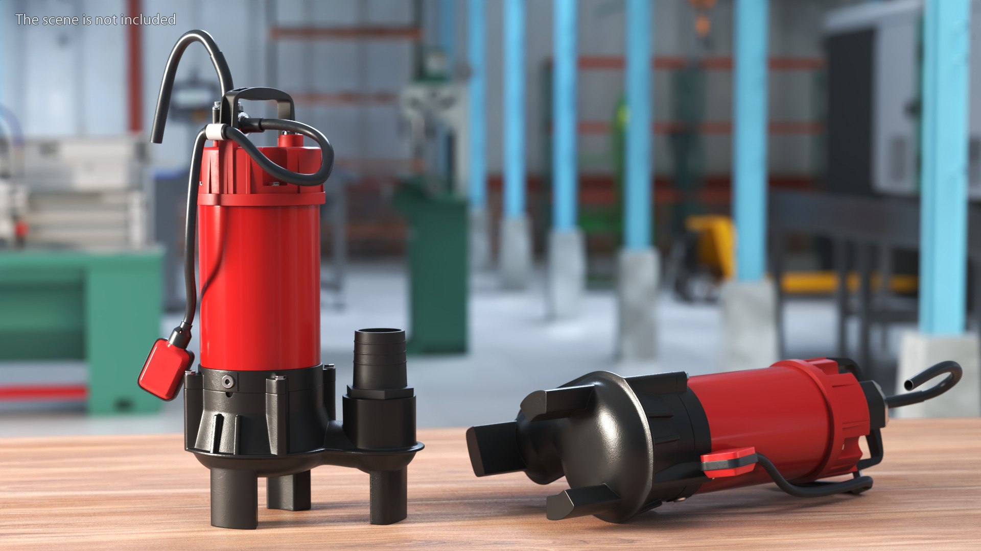 3D Model Effluent Sump Pump - TurboSquid 2415917