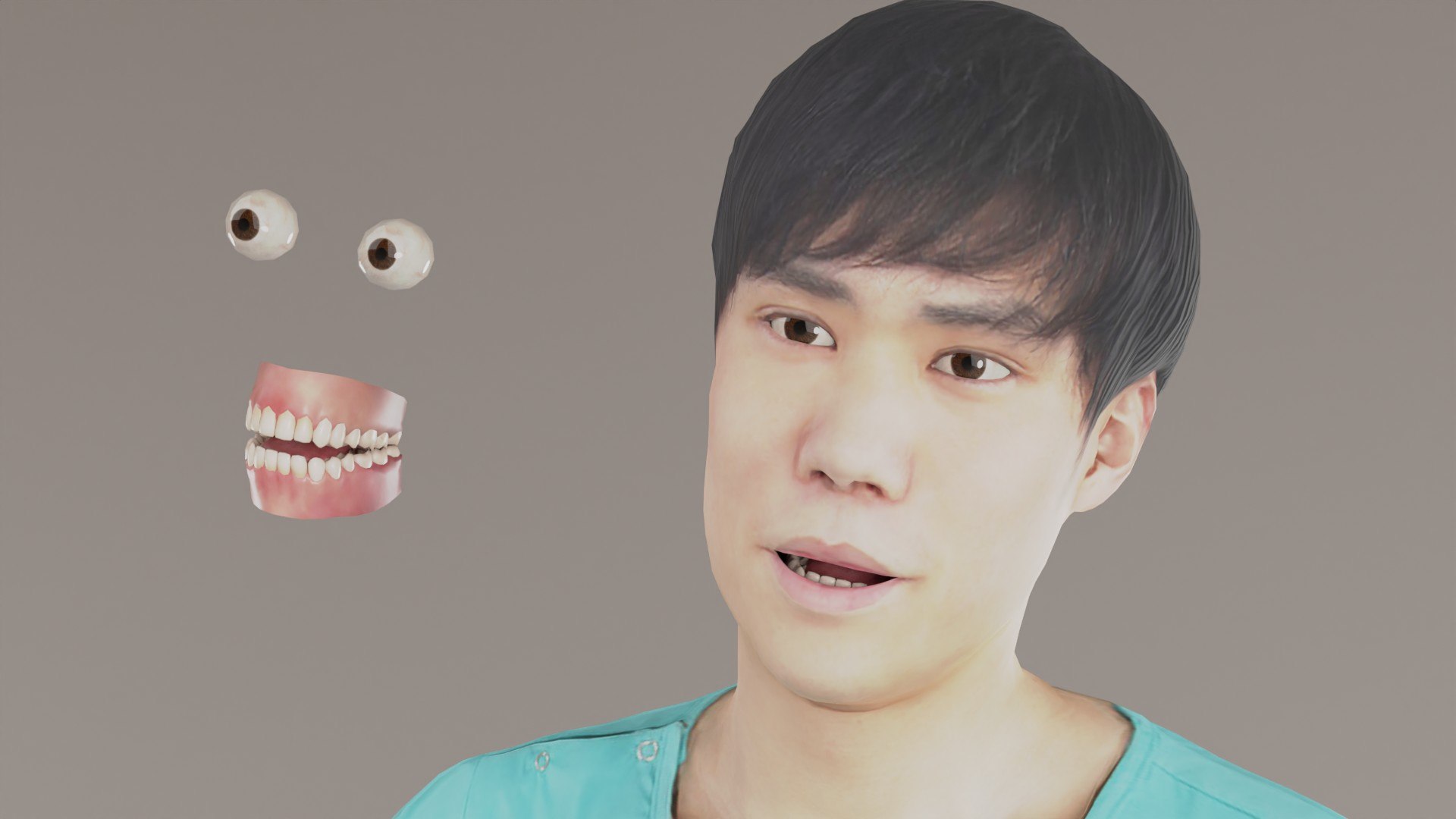 Asian Doctor Man Animation3D 127 Kazu 3D Model - TurboSquid 2142601