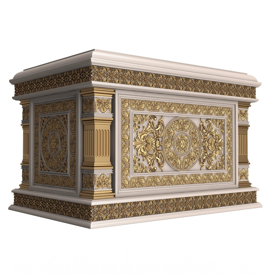 3D Chest 05 White Model - TurboSquid 2242619