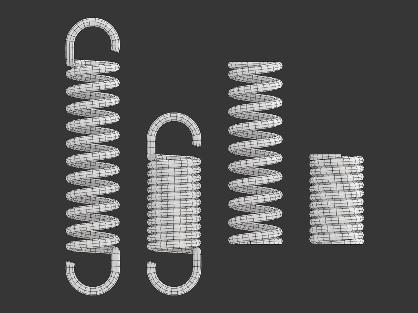 3D Metal Spring - TurboSquid 1340231