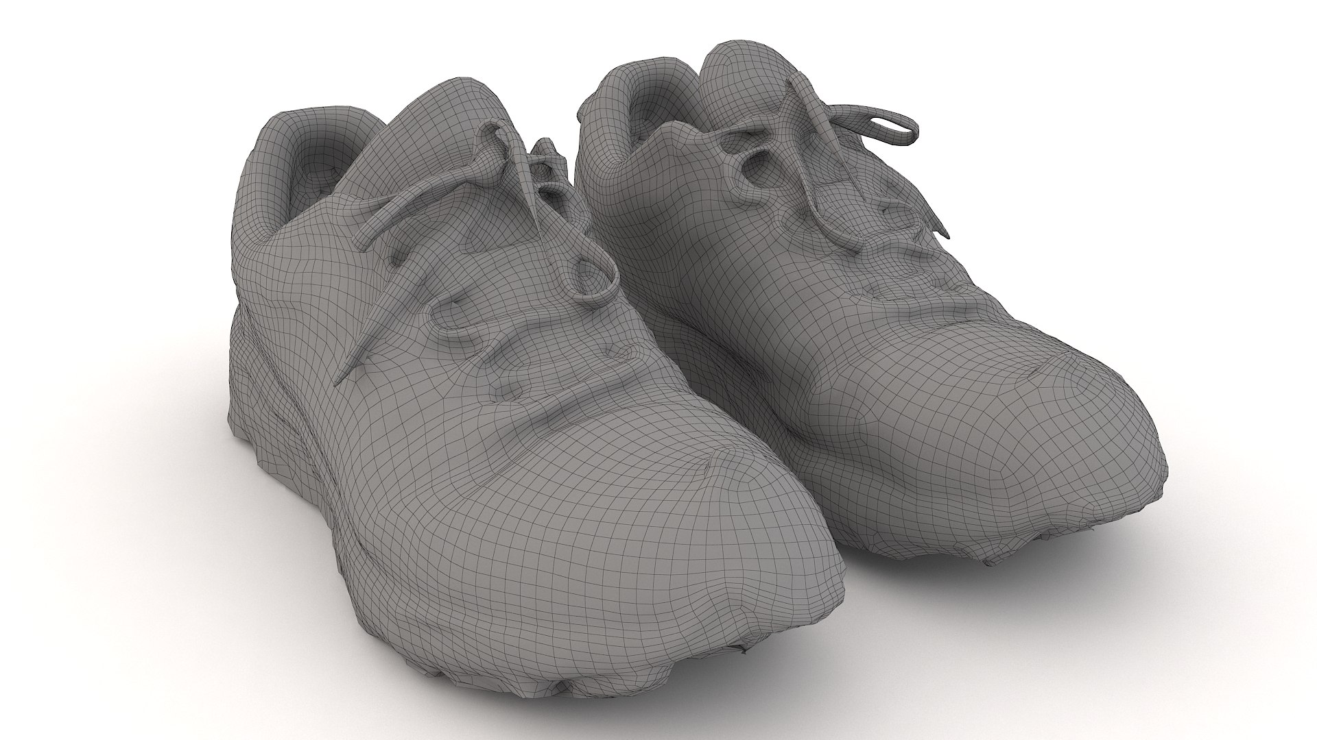 Retopology Dirty Asics Trail 3D Model - TurboSquid 1510797