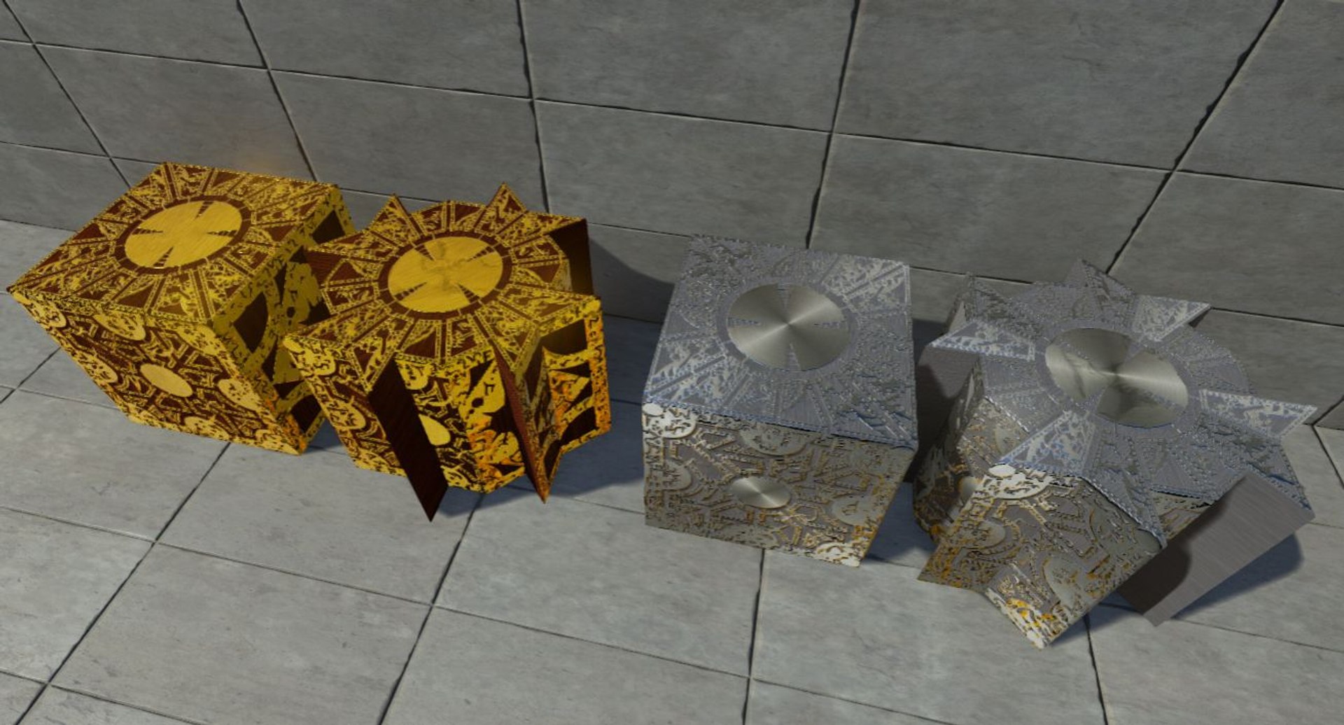 3d Hell Box Model