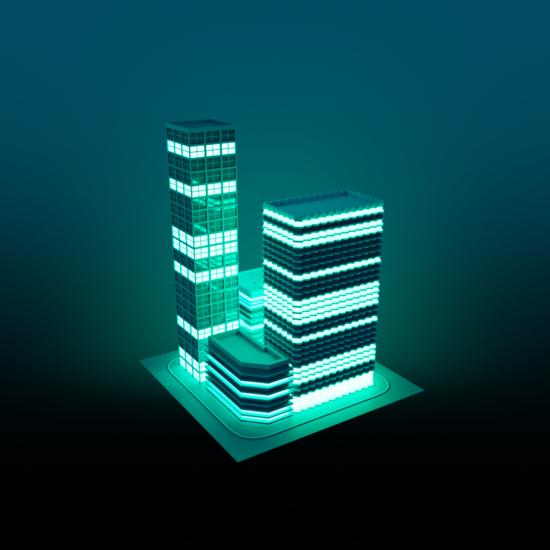 Sci-fi city 3D model - TurboSquid 1300319