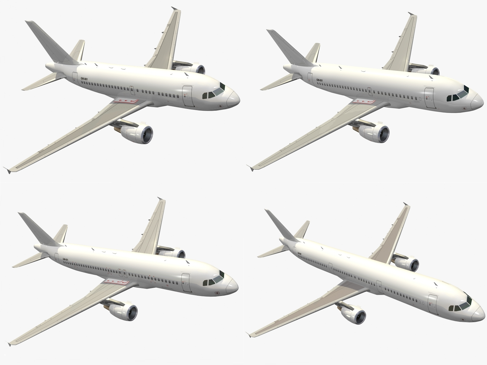 airbus a320 family dxf
