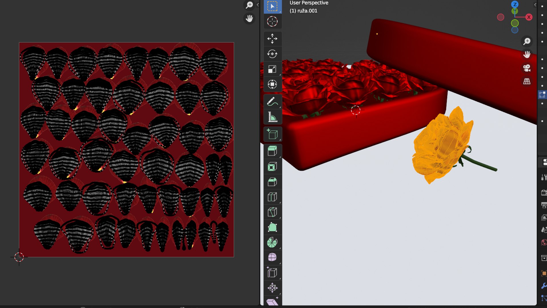 Heart Gift Box With Red Roses 3D - TurboSquid 2197427
