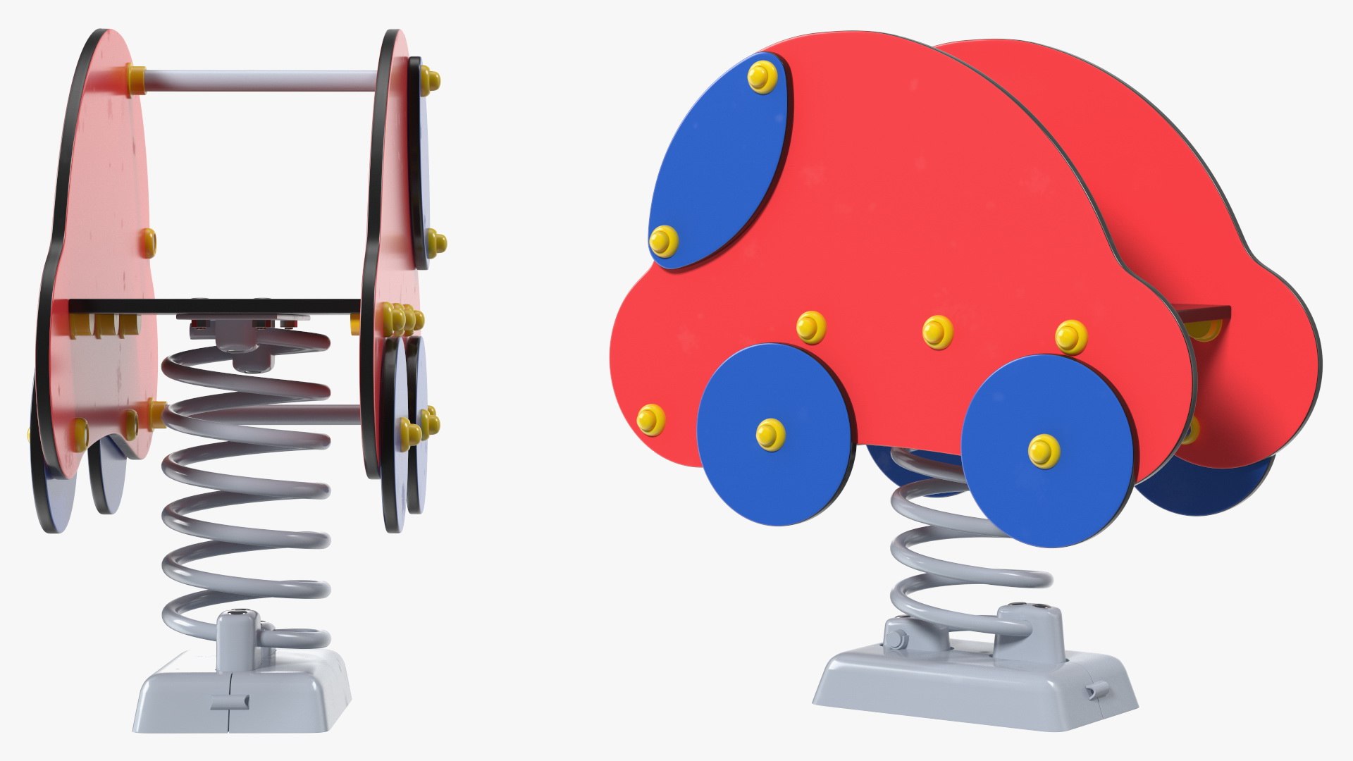 3D Model Car Playground Springer Ride - TurboSquid 2068447