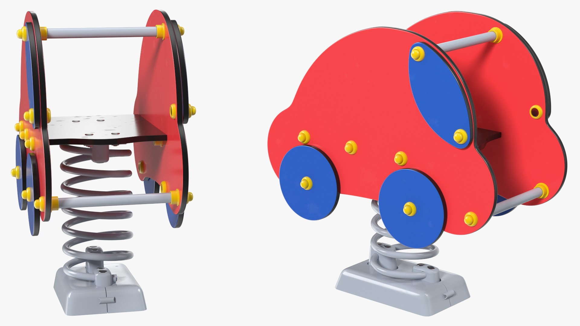 3D Model Car Playground Springer Ride - TurboSquid 2068447