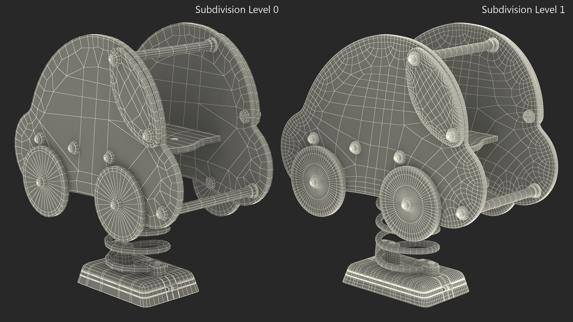 3D Model Car Playground Springer Ride - TurboSquid 2068447