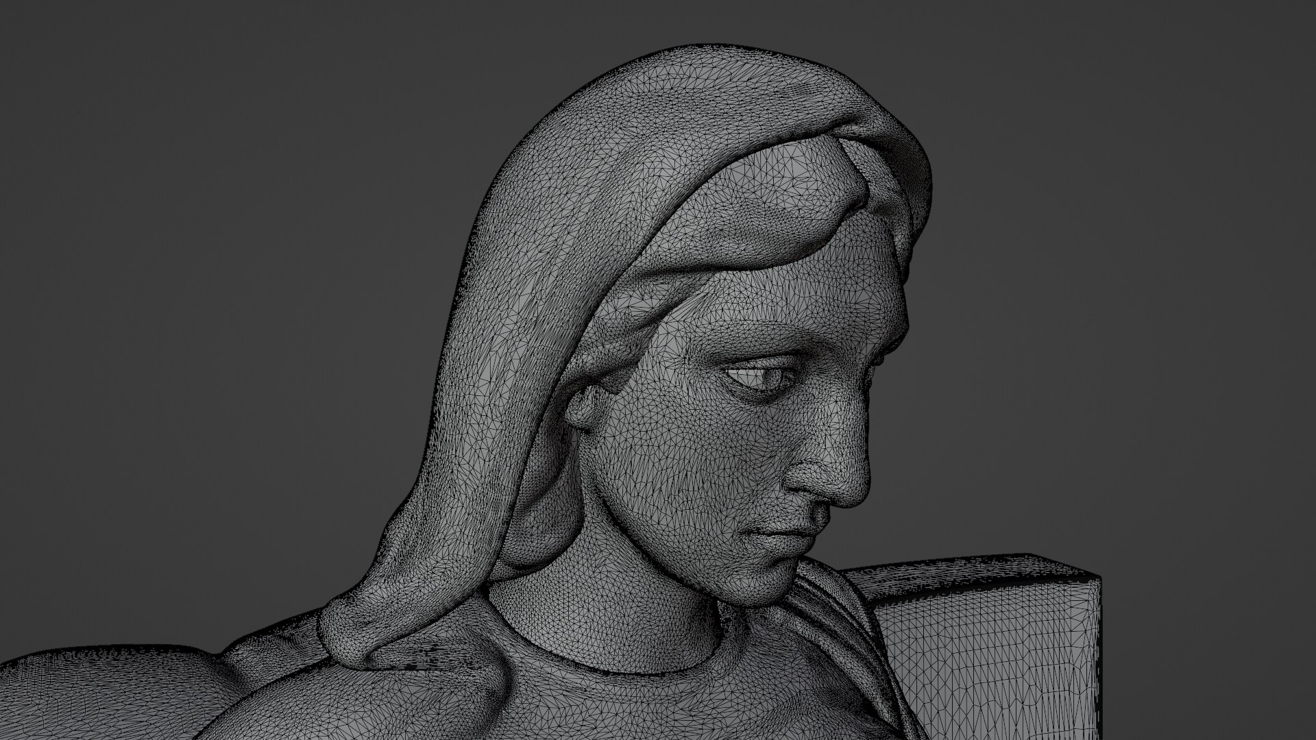3D Contemplation Of Justice USA Supreme Court Female Statue Model ...