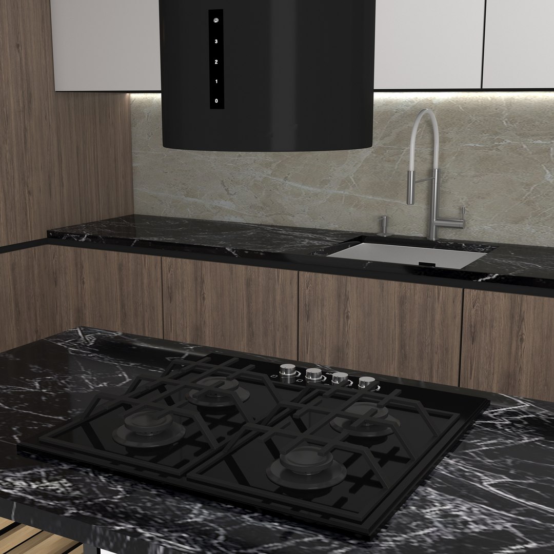 3D kitchen-set002 - TurboSquid 2169493