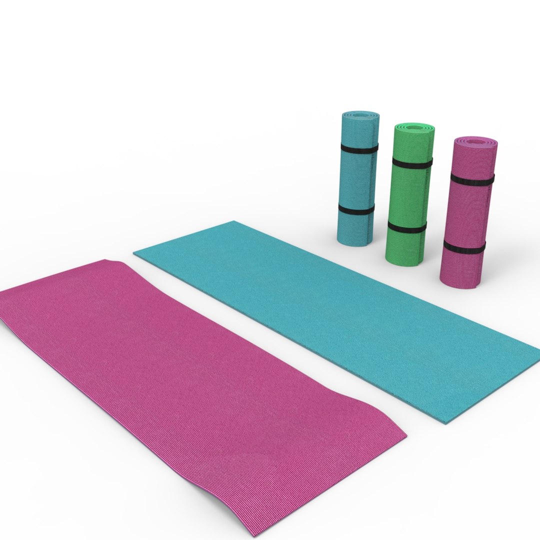 3D Yoga Mat Model - TurboSquid 1480645