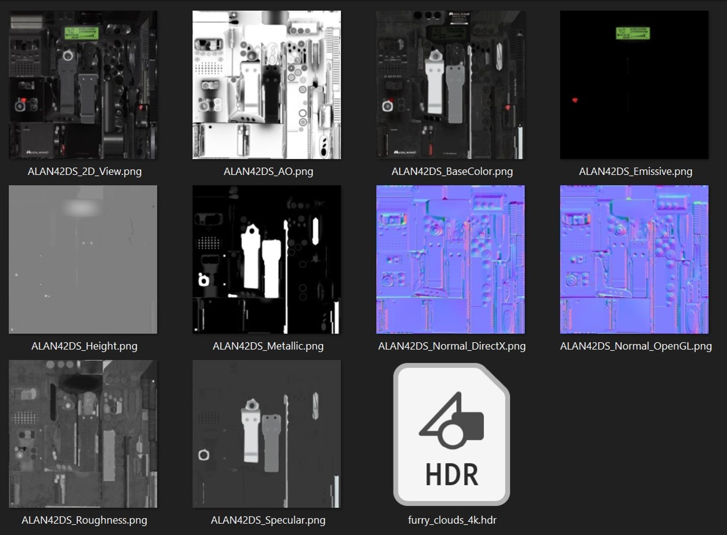 Alan 42 DS Midland LowPoly Model - TurboSquid 2006130