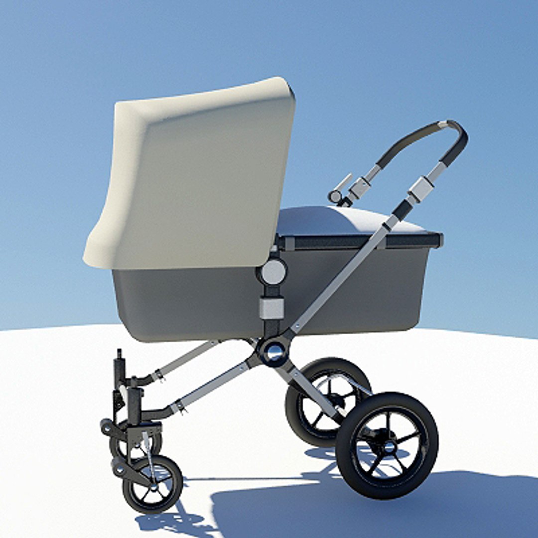 3d Bugaboo Baby Buggy