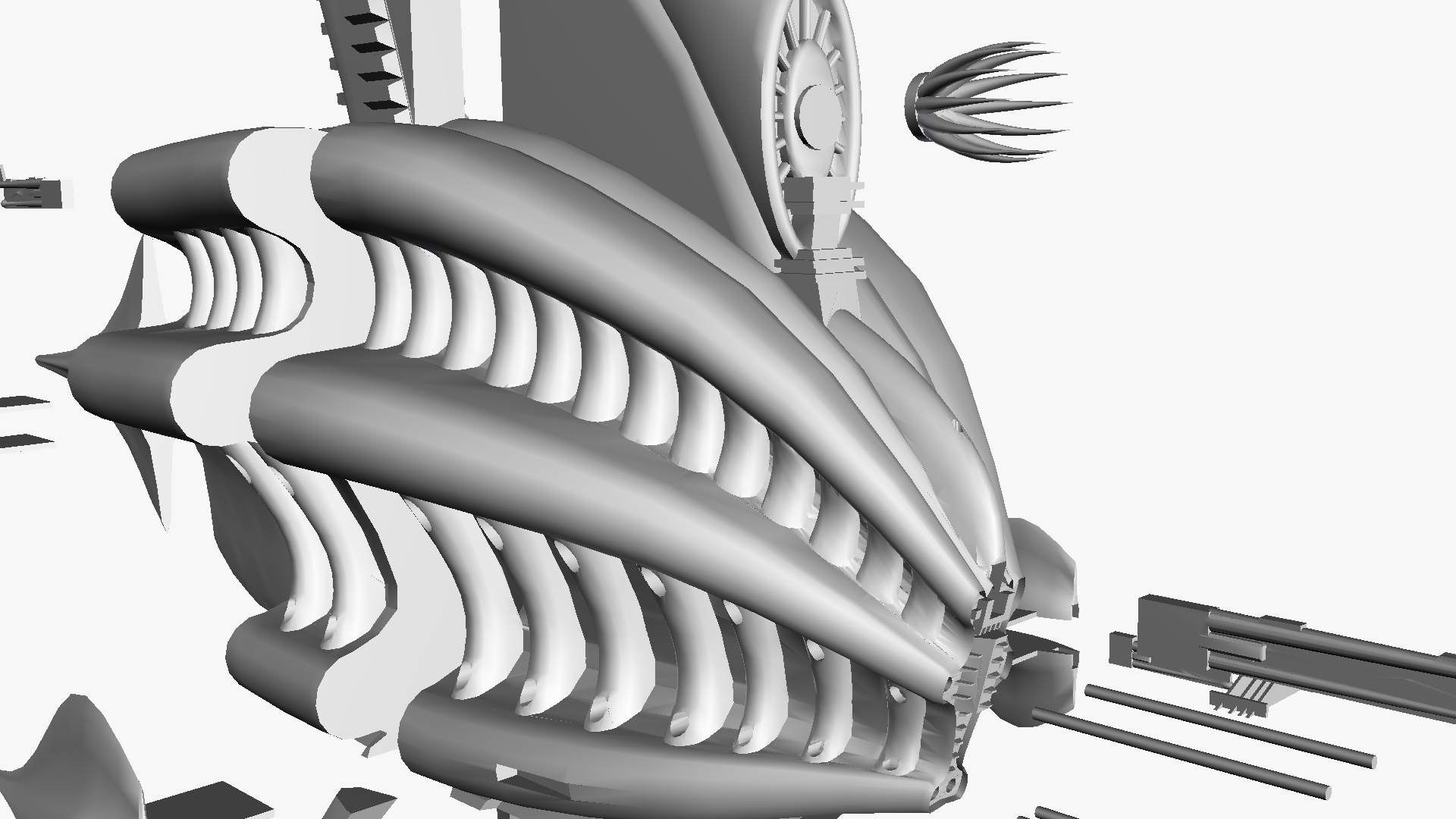 3D Sharlin Minbari Warship Model | 1147863 | TurboSquid